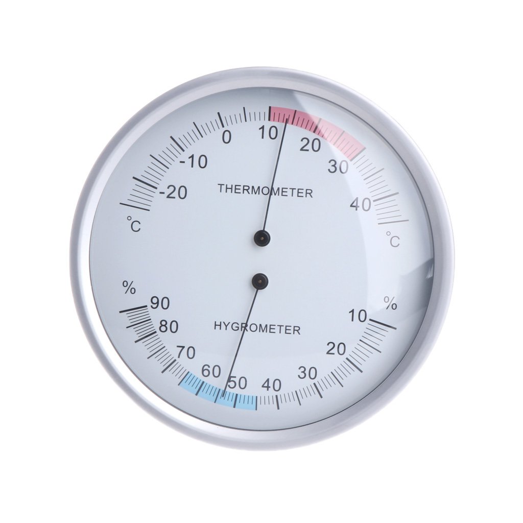 Amazon.com: 5 Inches Wall Mounted Household Thermometer Hygrometer ...