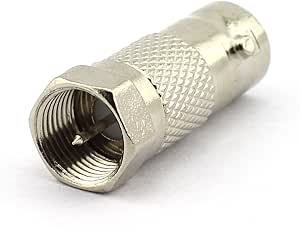 Amazon.com: DGZZI 2-Pack F Male to BNC Female RF Coaxial Adapter F to BNC Coax Jack Connector ...