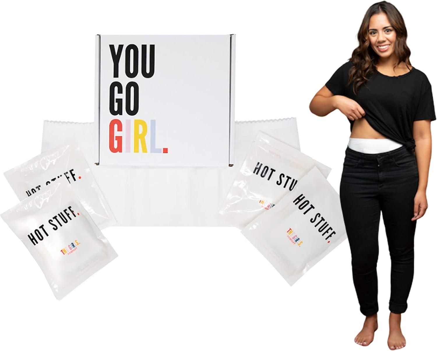 Amazon.com: Girls Co. Discreet Portable Menstrual Period Heating Patch ...