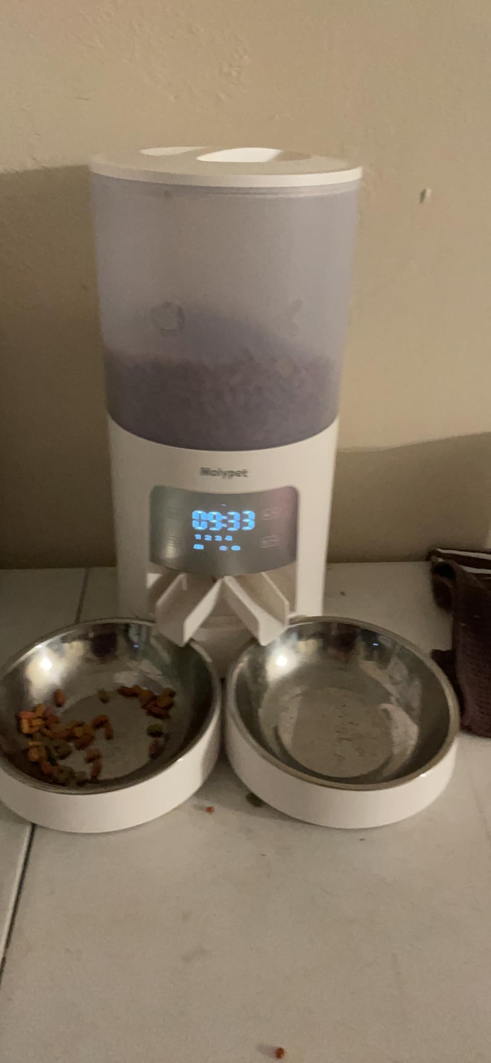 $6/mo - Finance Molypet Automatic Cat Feeders with Timer - 4L Cat Food ...