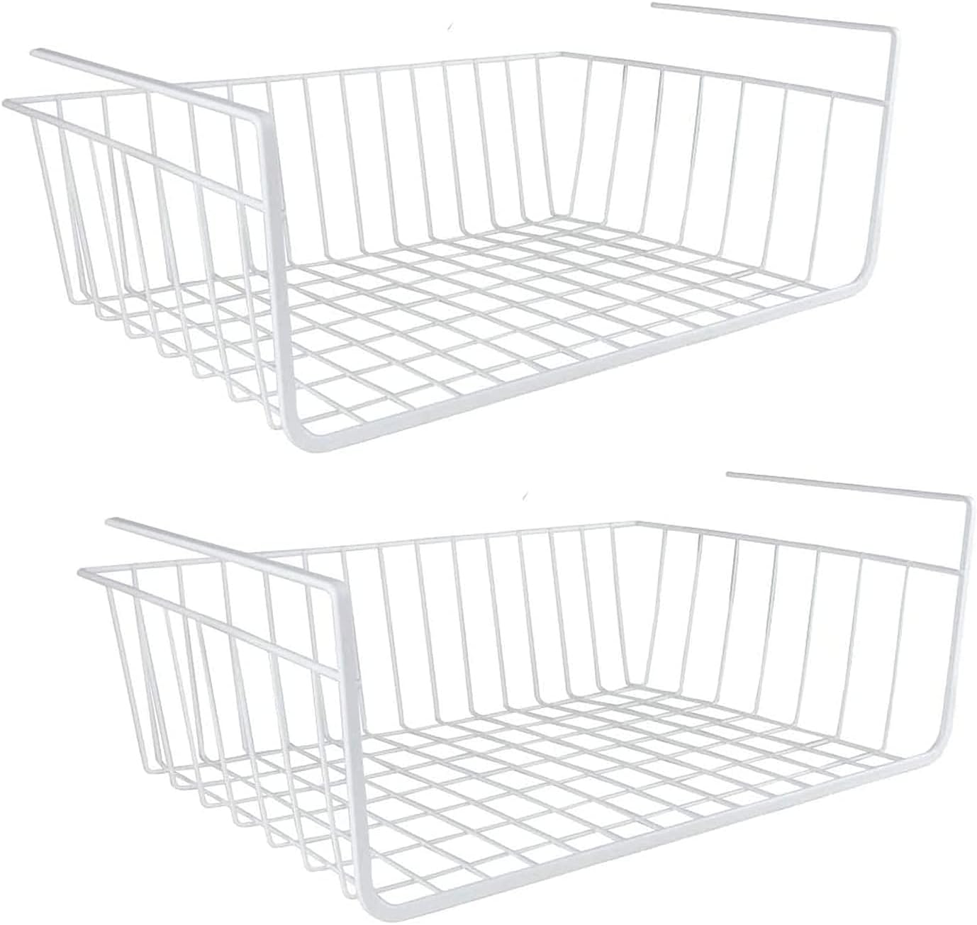 Ausla Undershelf Baskets, Metal Cupboard Basket, Shelf Hanging Basket ...