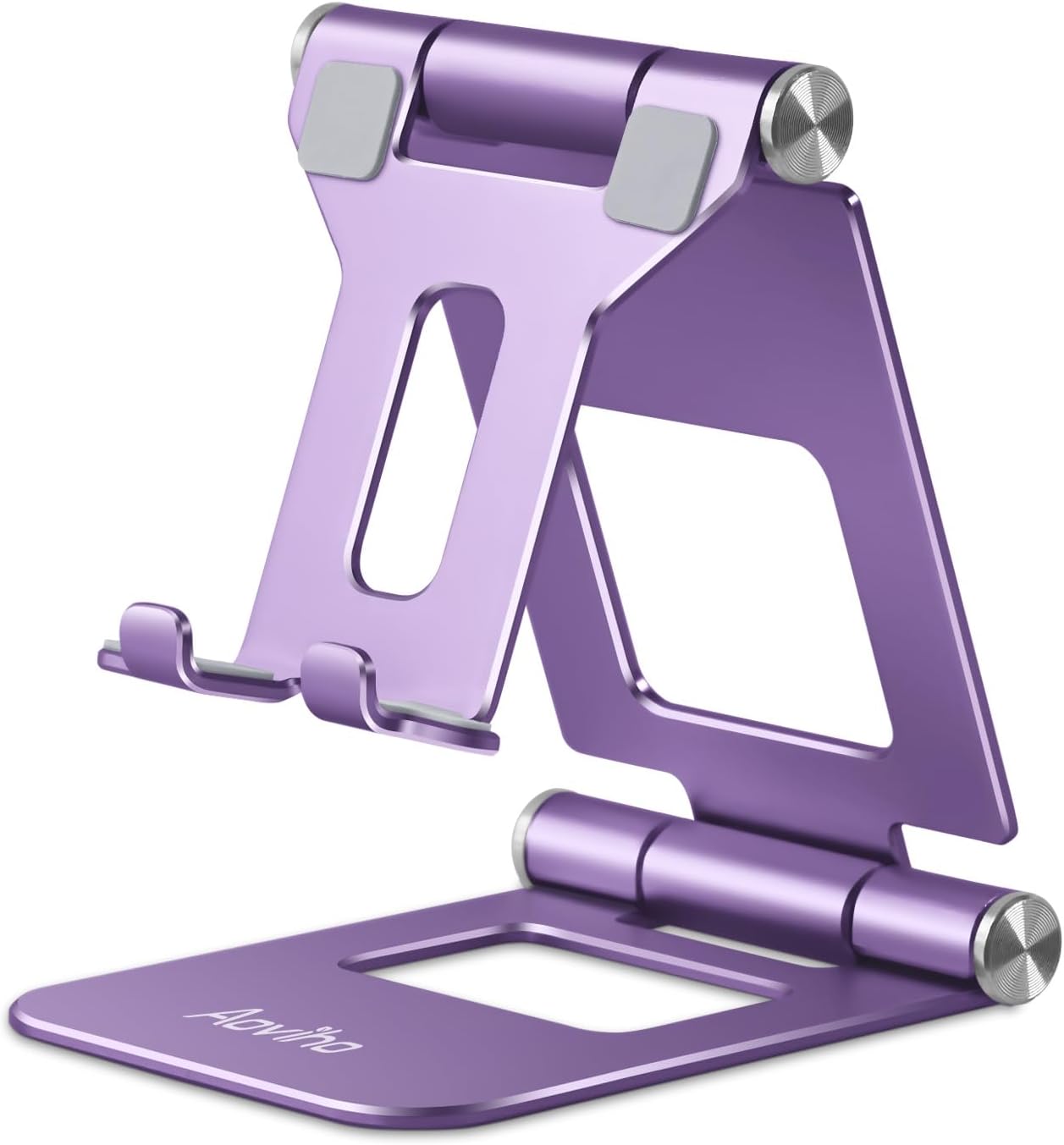 Amazon.com: Cell Phone Stand for Angle Height Adjustable Desk Sturdy ...