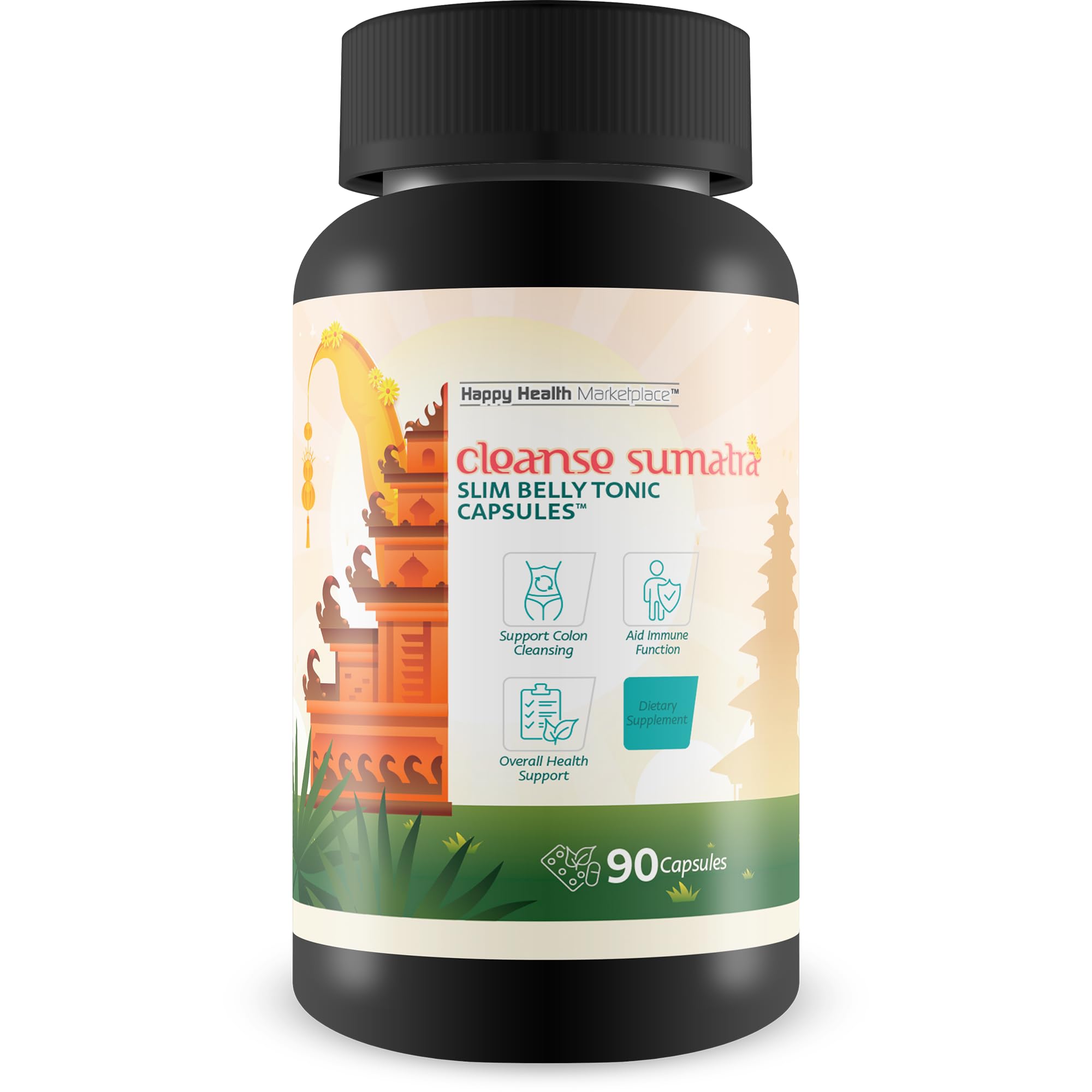 Amazon.com: Cleanse Sumatra Slim Belly Tonic Capsules - Our Best Gut ...
