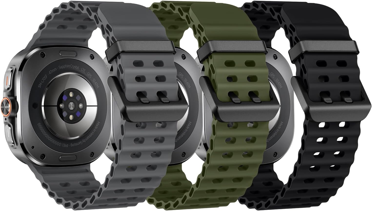 Amazon.com: SAMSUNG Galaxy Watch 7, 6, 5, 4 Series Athleisure Band ...