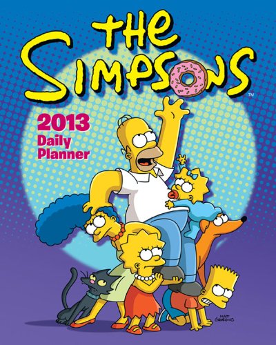The Simpsons 2013 Daily Planner: Matt Groening Productions Inc ...