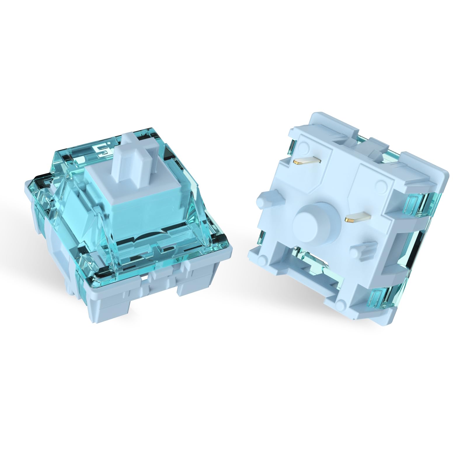 Amazon | ELUTENG メカニカル キーボードスイッチ 100ピース 48gf 潤滑済み リニア ゲーミングキーボード用 キーボード ...