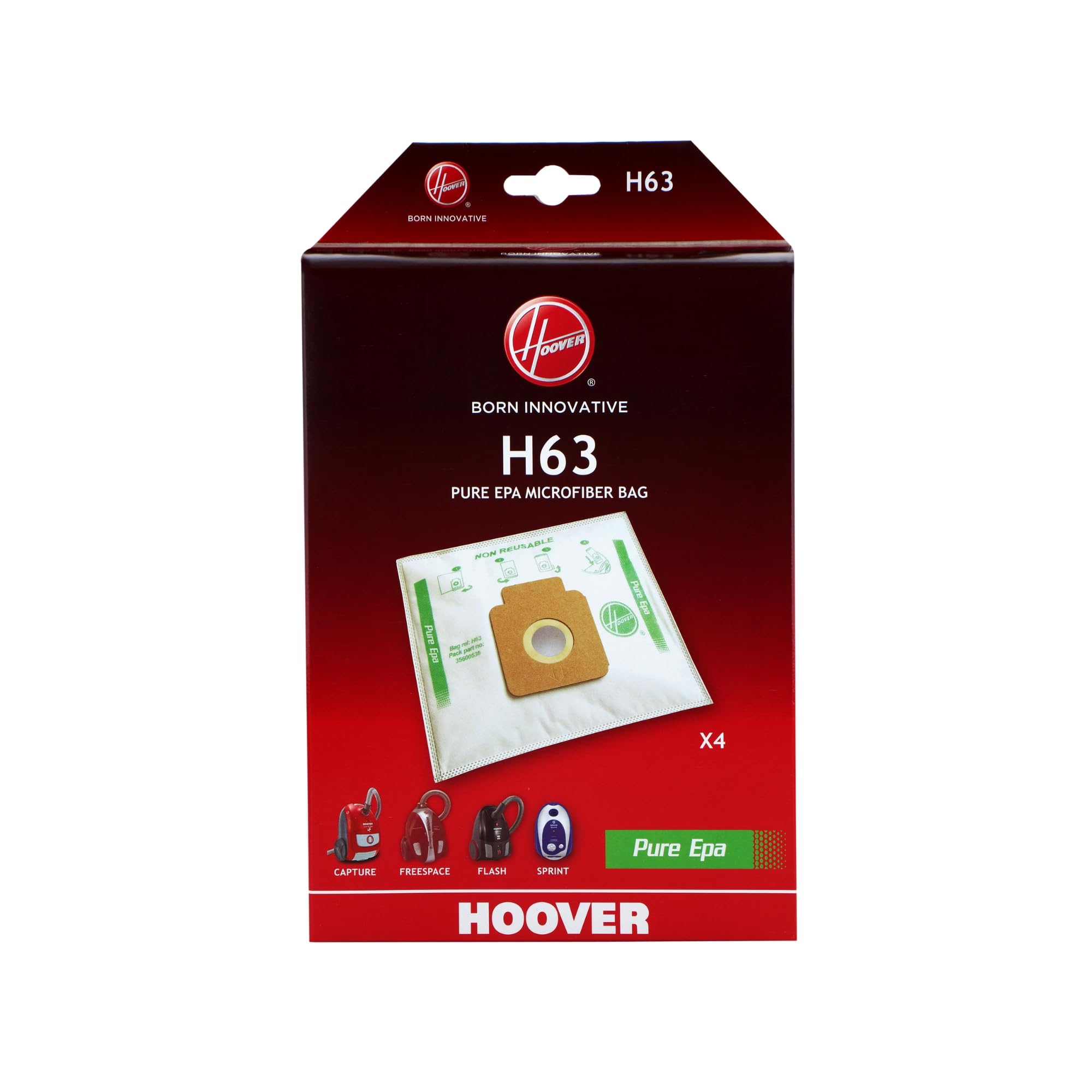 Sacchetti Hoover H63 Hoover 2X Sacchetti Carta H64 Per Freespace ...