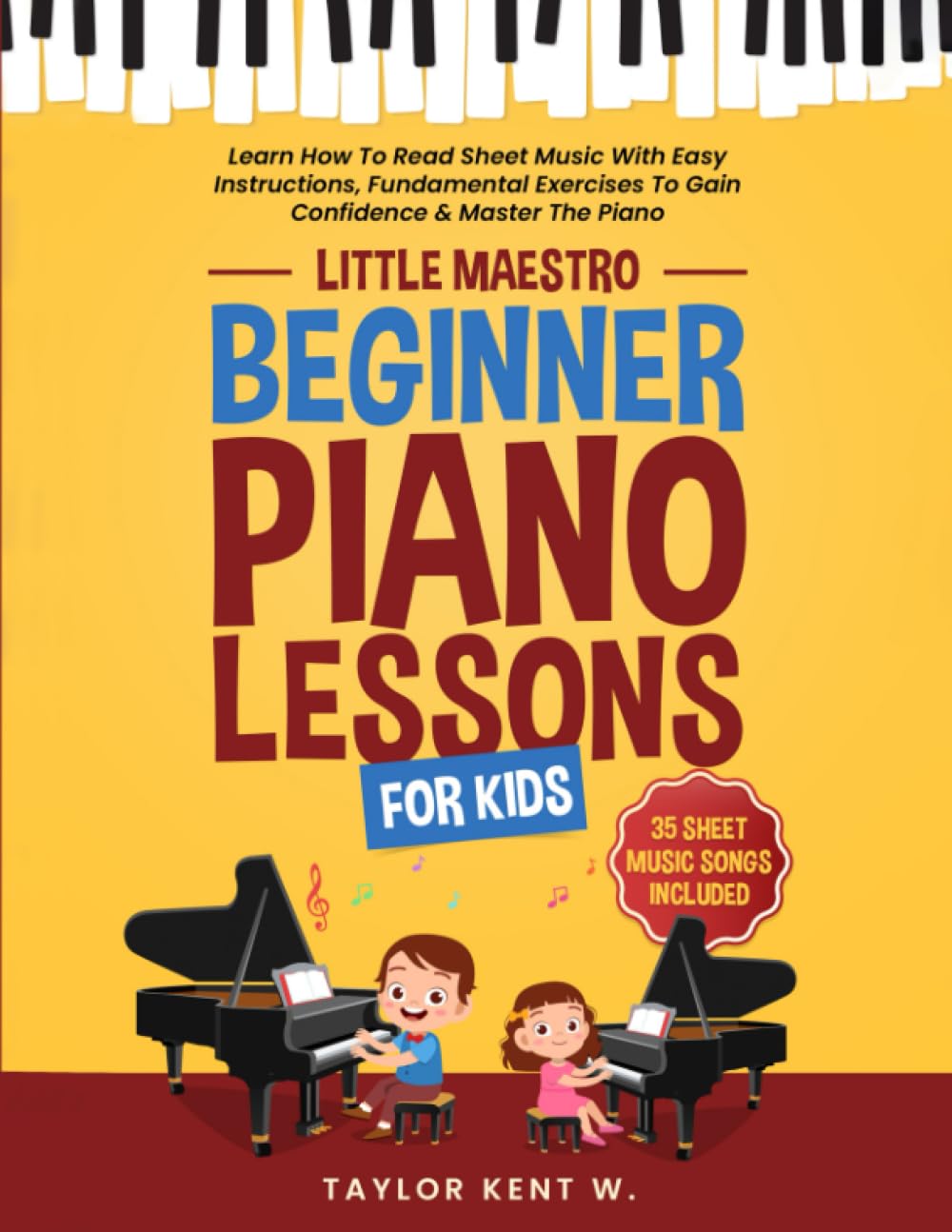 Amazon.com: Beginner Piano Lessons for Kids: Learn How To Read Sheet ...