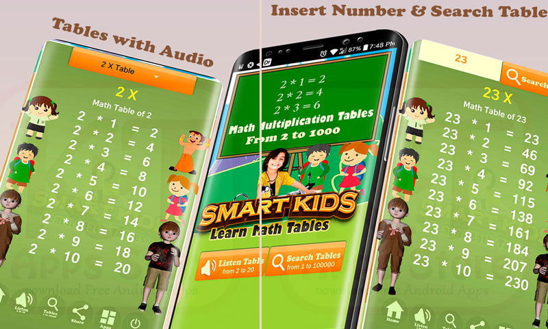 Math Multiplication Tables Audio:Amazon.de:Appstore for Android