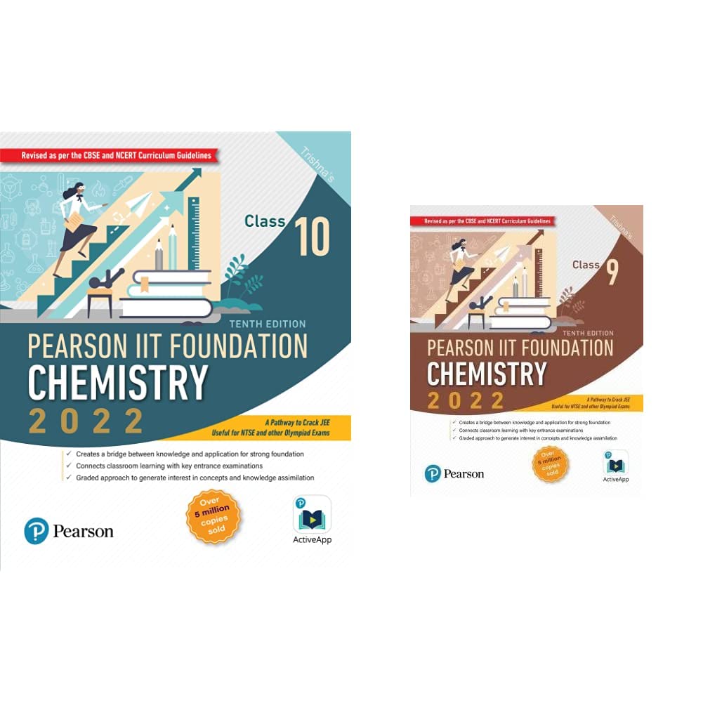 Buy Pearson IIT Foundation Chemistry Class 10| Tenth Edition| Includes ...