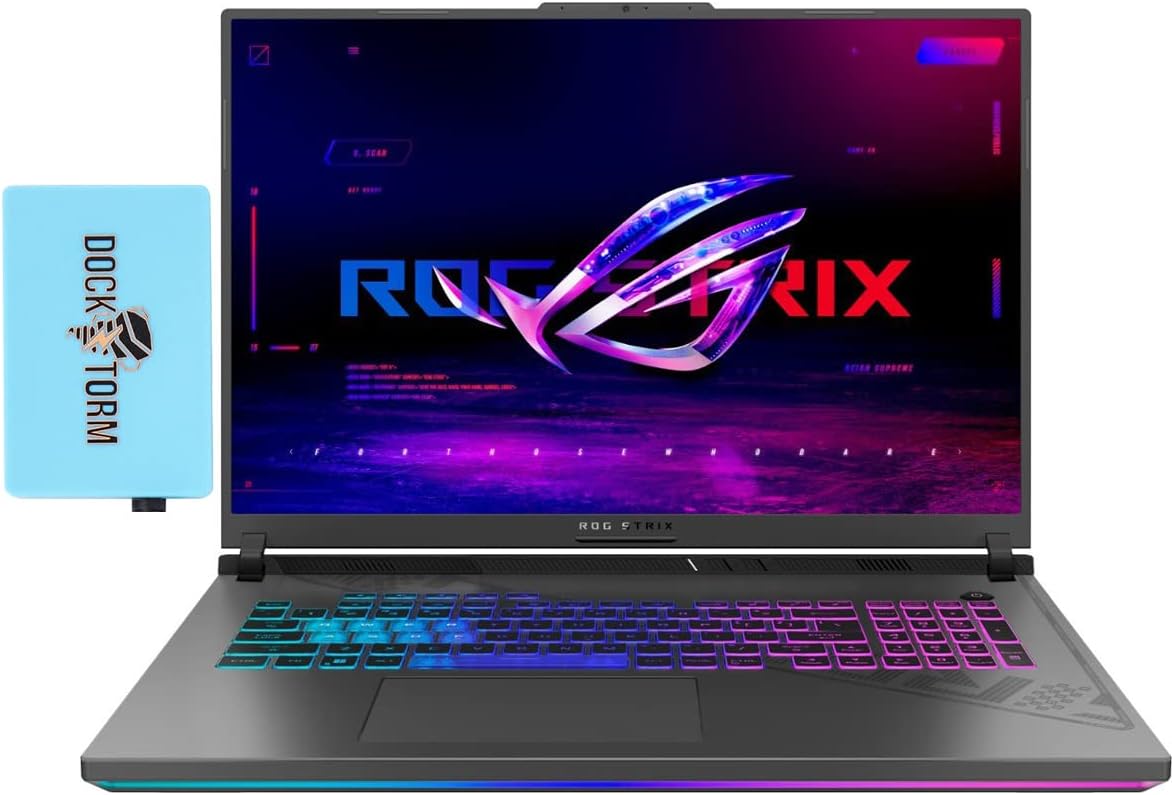 Amazon.com: ASUS ROG Strix G18 18" IPS Gaming Laptop (Intel i9-13980HX ...