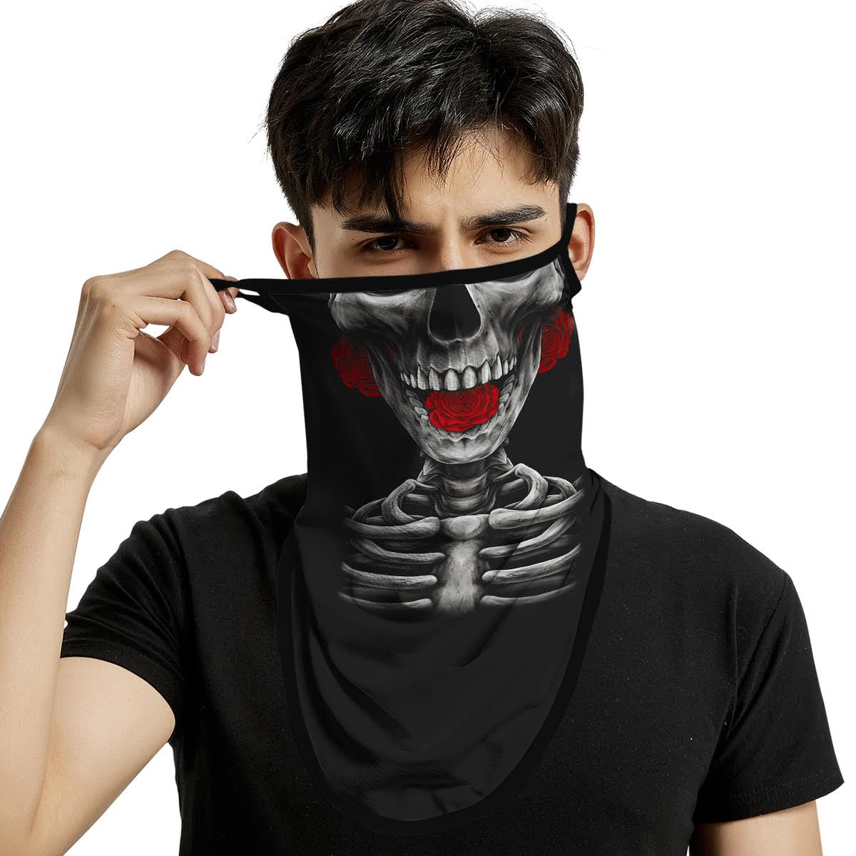 Balaclava Sportivo Nero Scaldacollo Thermal Invernale Da Uomo Per Bici ...
