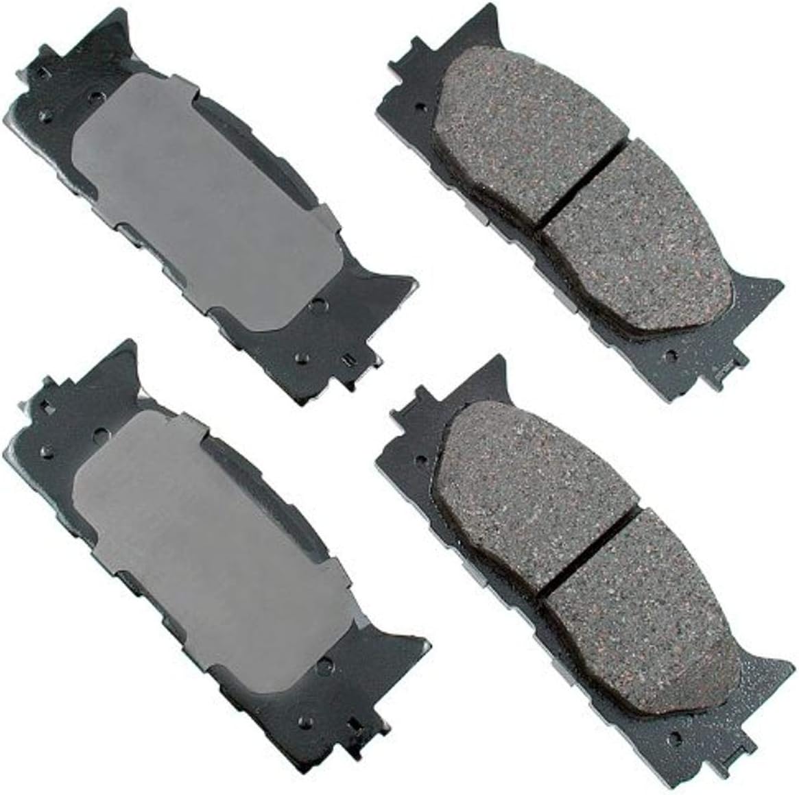 Amazon.com: Akebono ACT905 Disc Brake Pad Kit : Automotive