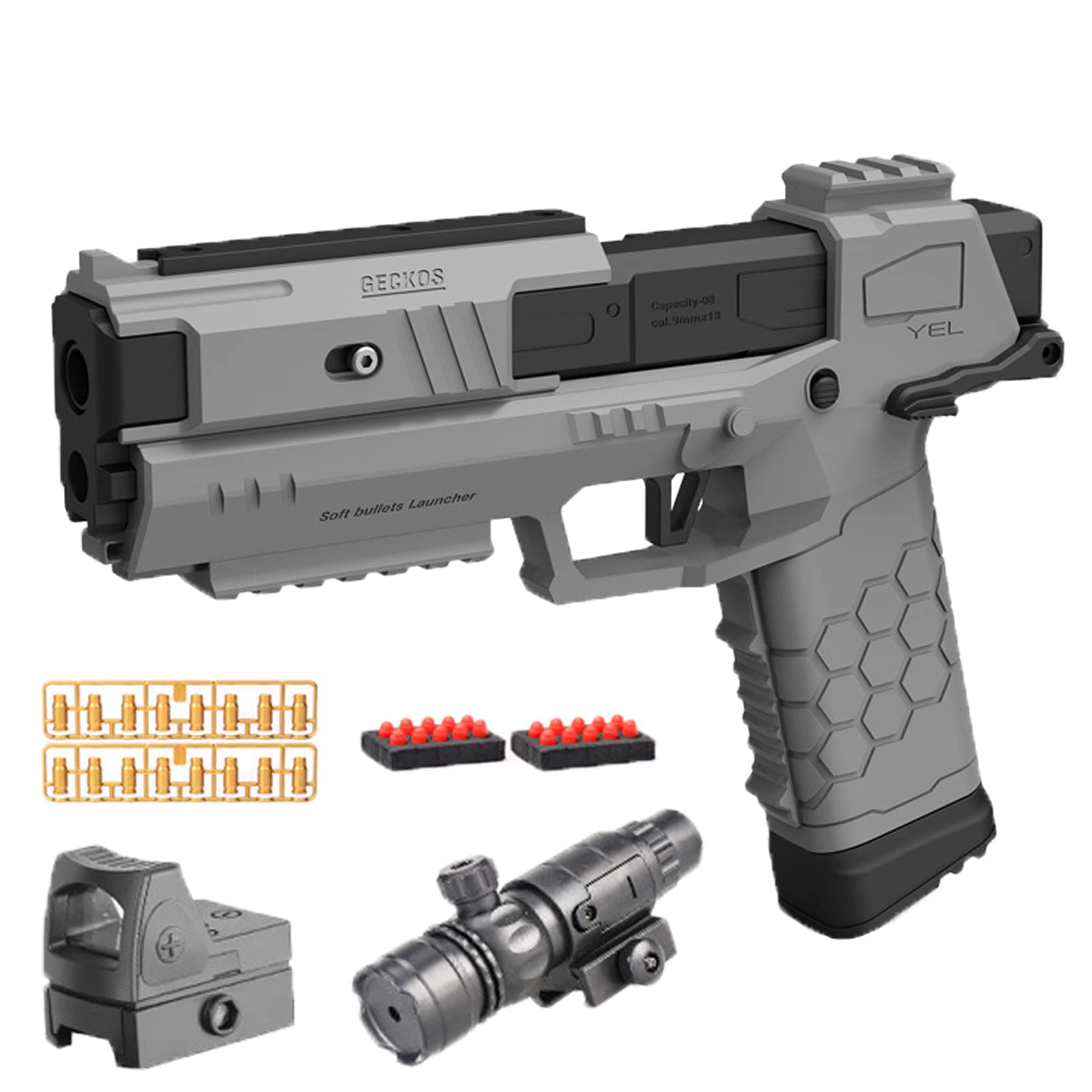 Buy Toy Gun Soft Bullet, EVA Safety Soft Bullet That Will not harm The ...