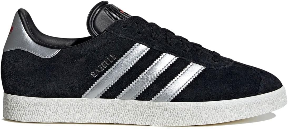 Amazon.co.jp: [アディダス] ガゼル GAZELLE コアブラック/シルバーメタリック/オフホワイト IF1826 日本国内正規 ...