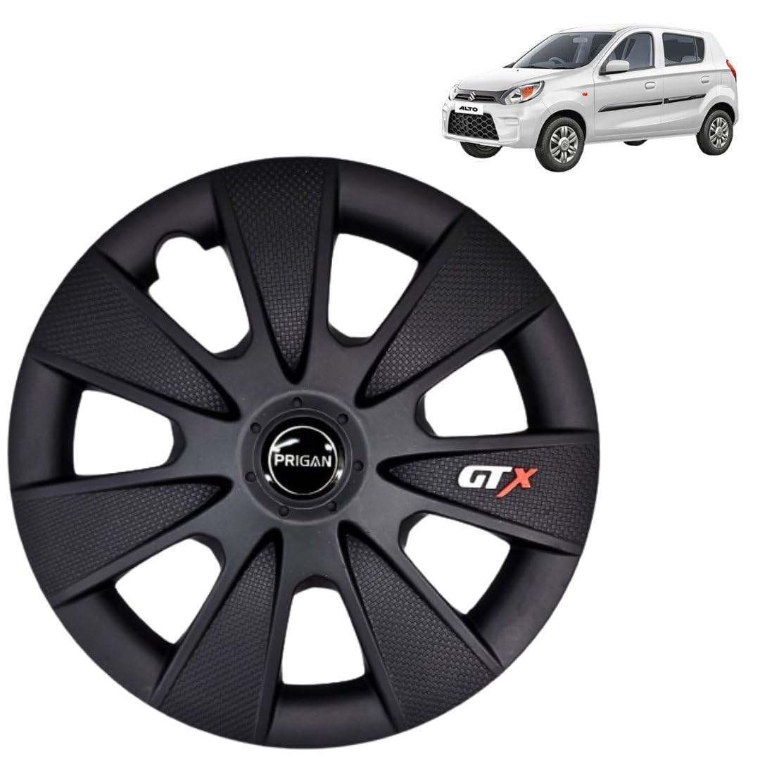 PRIGAN Wheel Cover for Alto STD 12 Inch Matte Black Wheel Cap ...