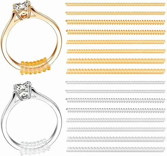 Amazon.com: 16 Pack Ring Sizers for Loose Rings, Ring Size Adjuster ...