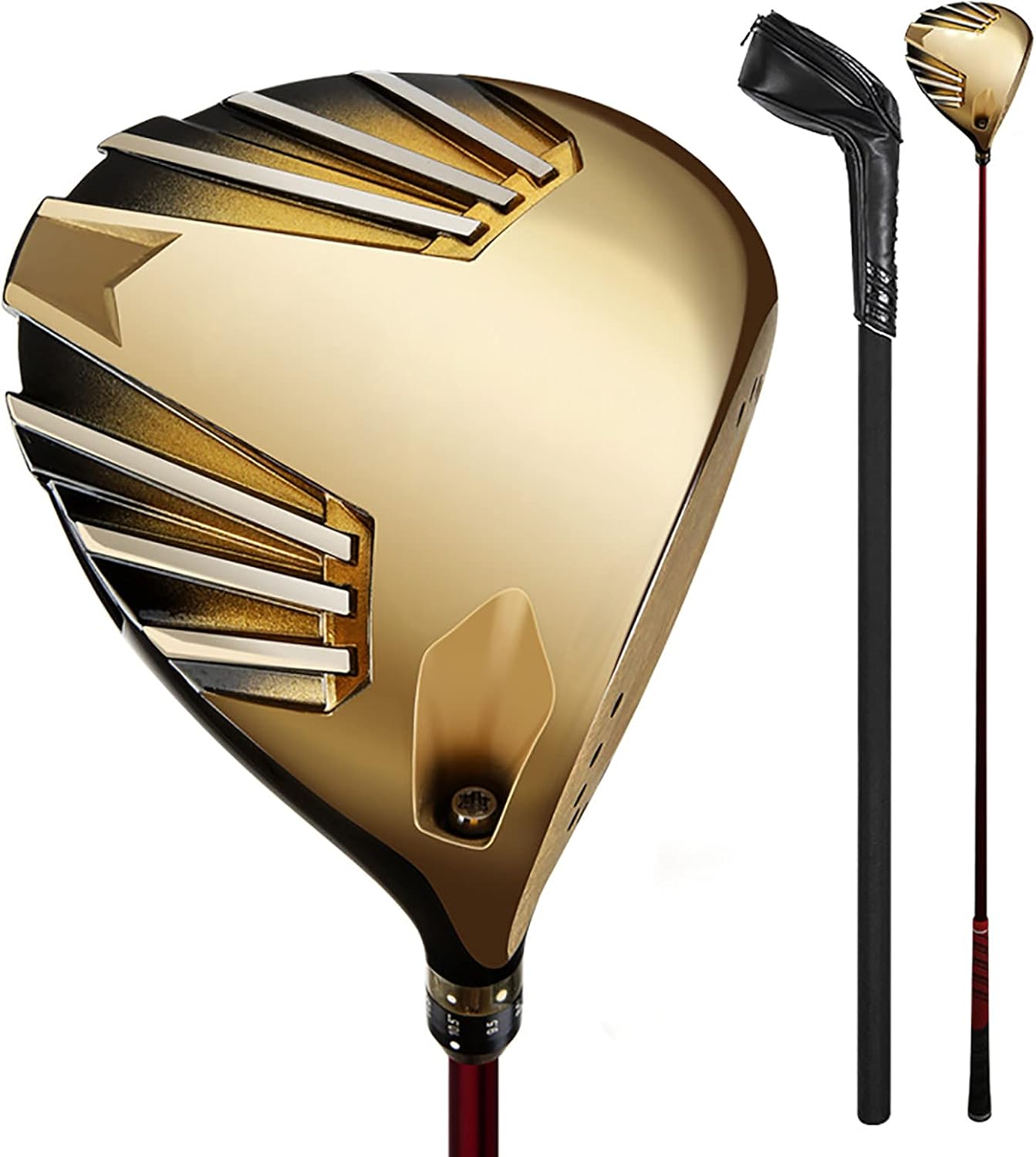 Titanium Golf Driver for Men, Men's Golf Club Package Set, 1 Wood Black ...