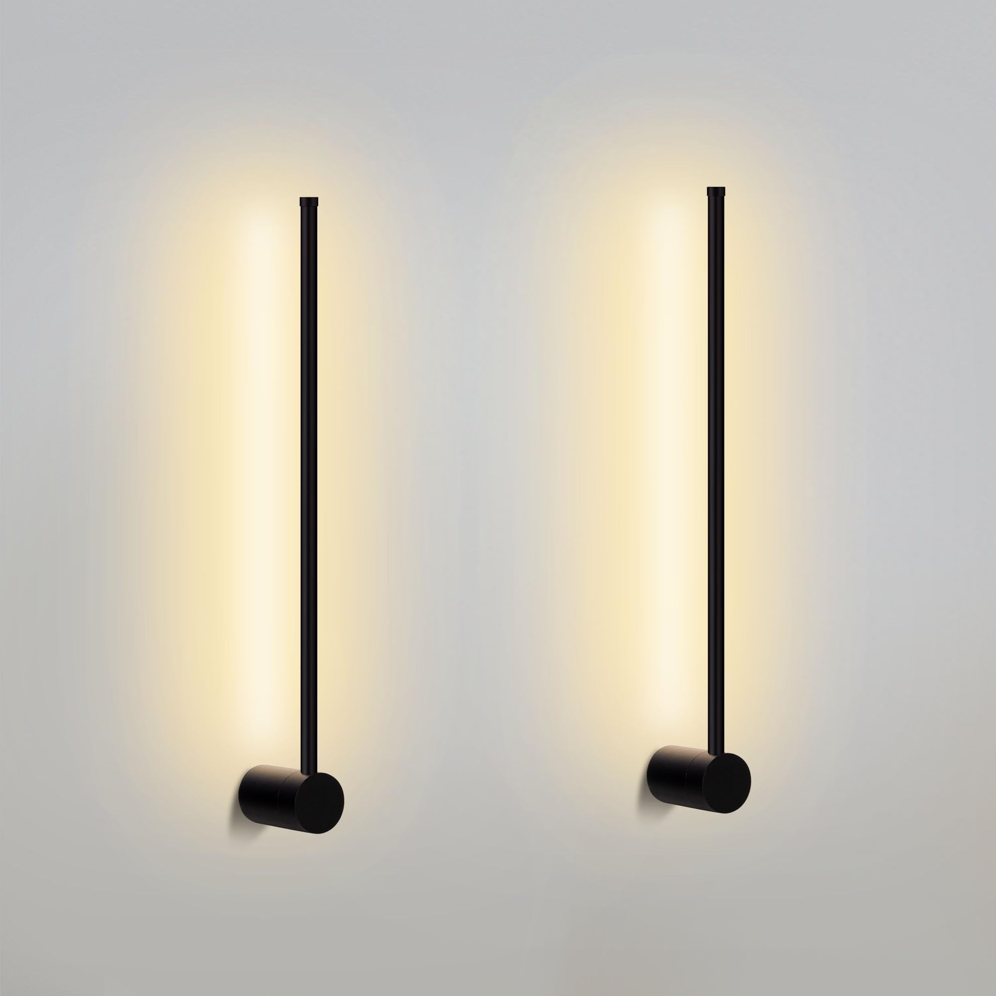Jermoner - Lampara de pared, 2PCS 60cm lampara led pared interior ...