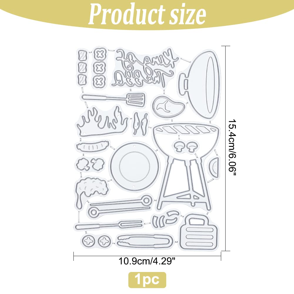 Snapklik.com : BBQ Grilling Tools Cutting Dies For Card Making Spring ...