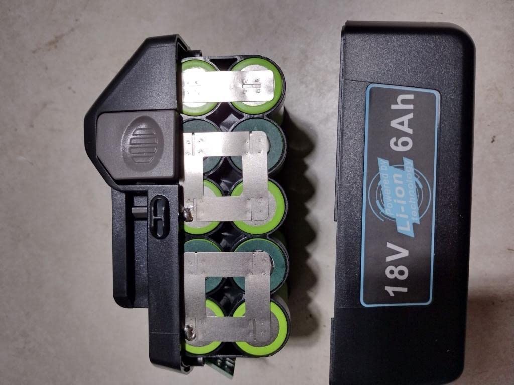 Amazon.com: ARyee 18V 6.0 Ah Battery for Hitachi 18-Volt Tools 339782 ...