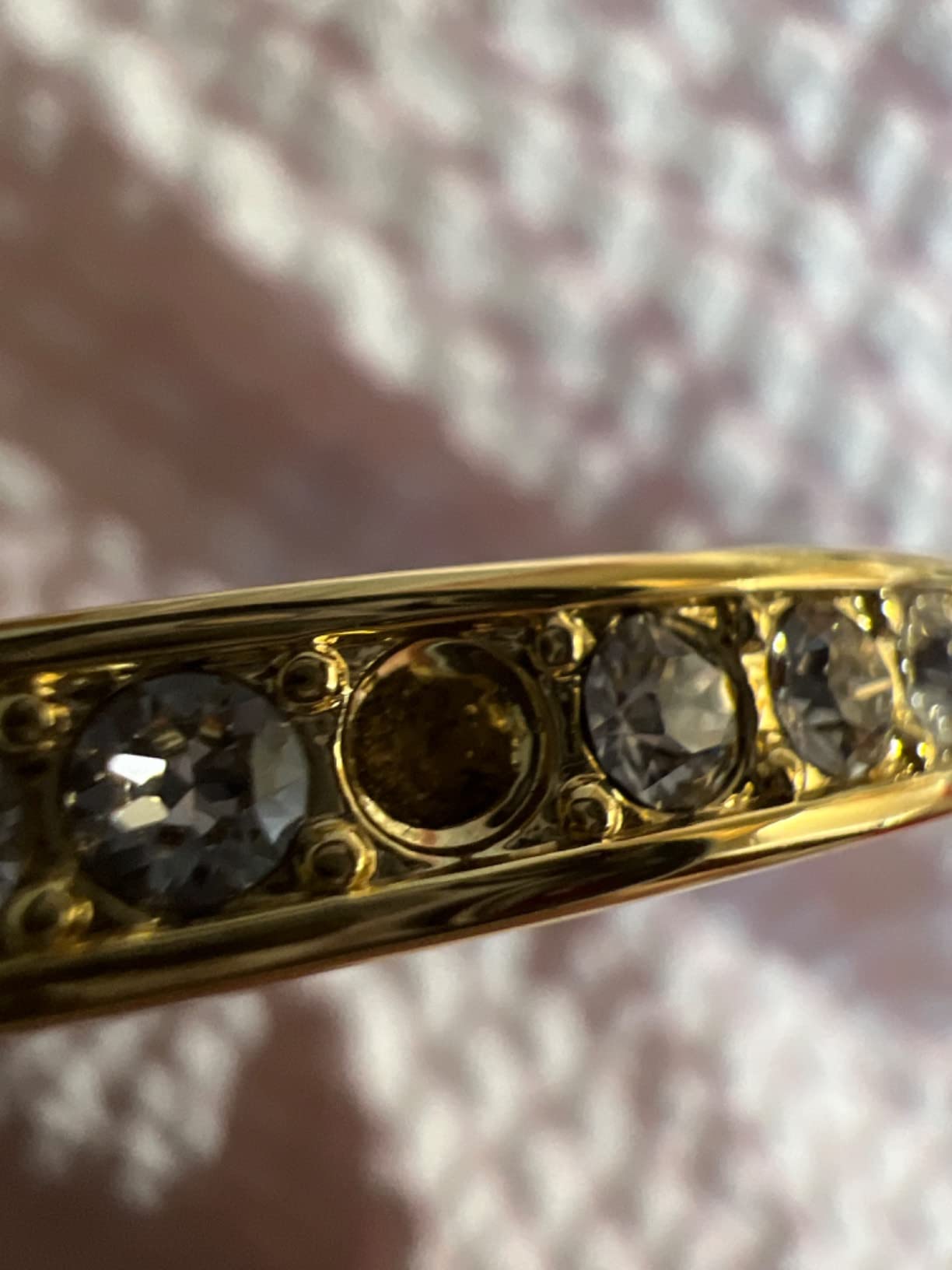 $10/mo - Finance Ted Baker Clemara Hinge Crystal Bangle | Buy Now, Pay ...