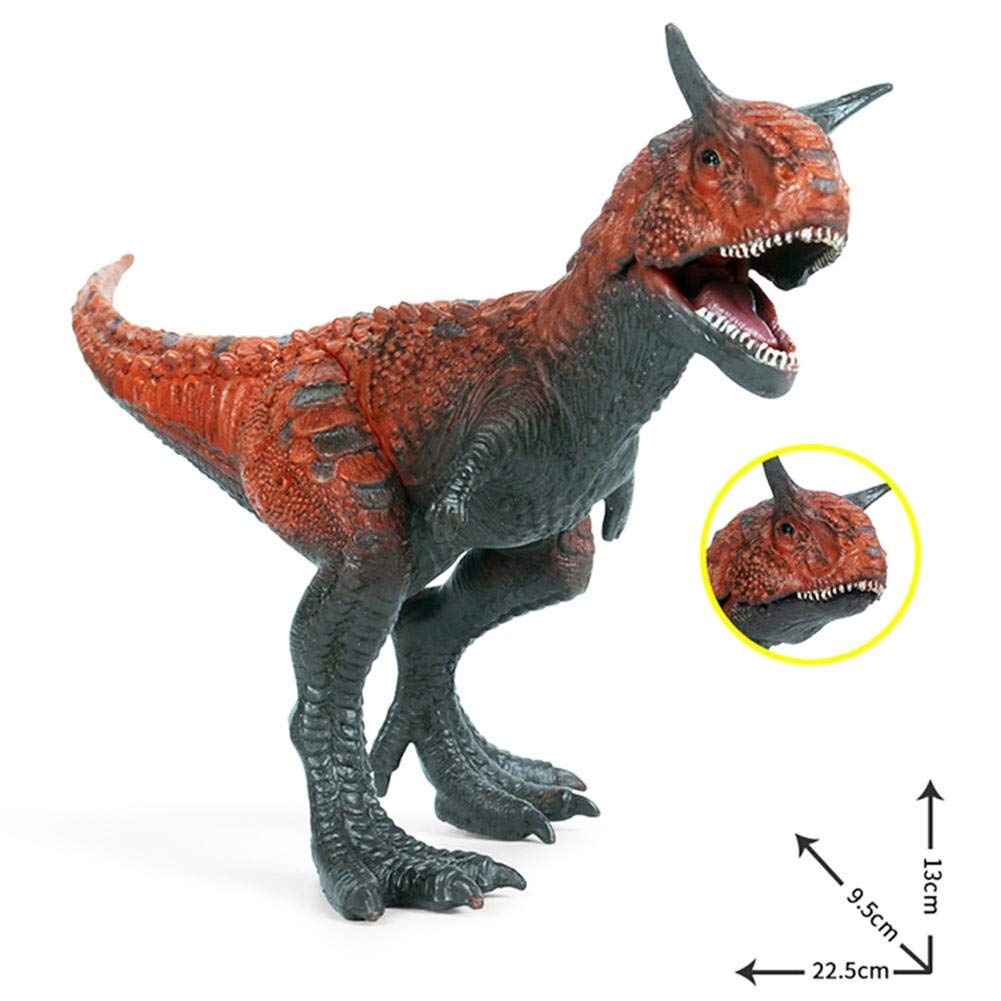 Carnotaurus, Jurassic World Action Attack Carnotaurus Figure, Realistic ...