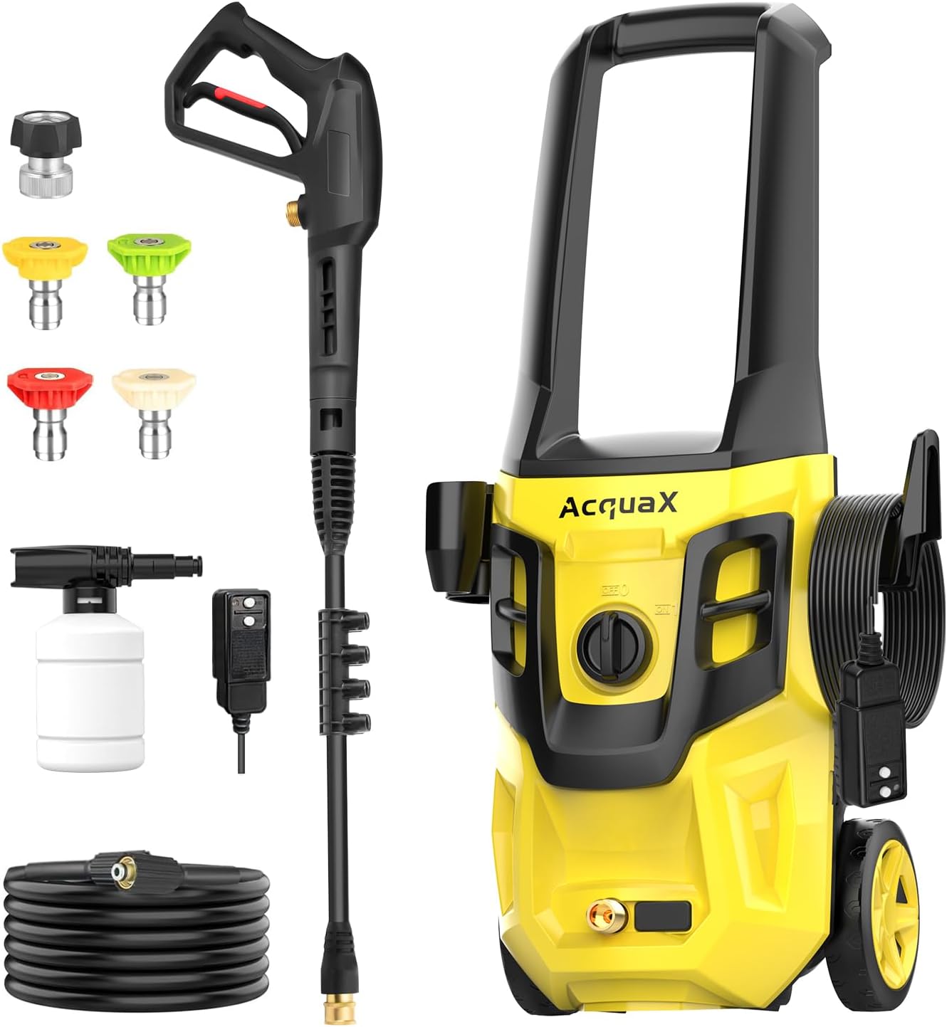 Amazon.com : Buyplus Wall Mounted Pressure Washer, 5500PSI 3.8GPM ...