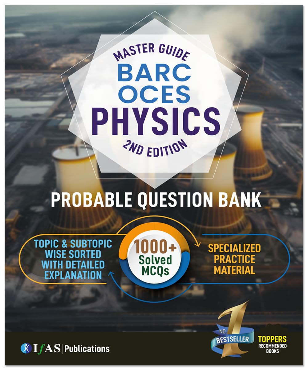 Buy BARC OCES Physics Book 2025 Most probable Questions Topic ...