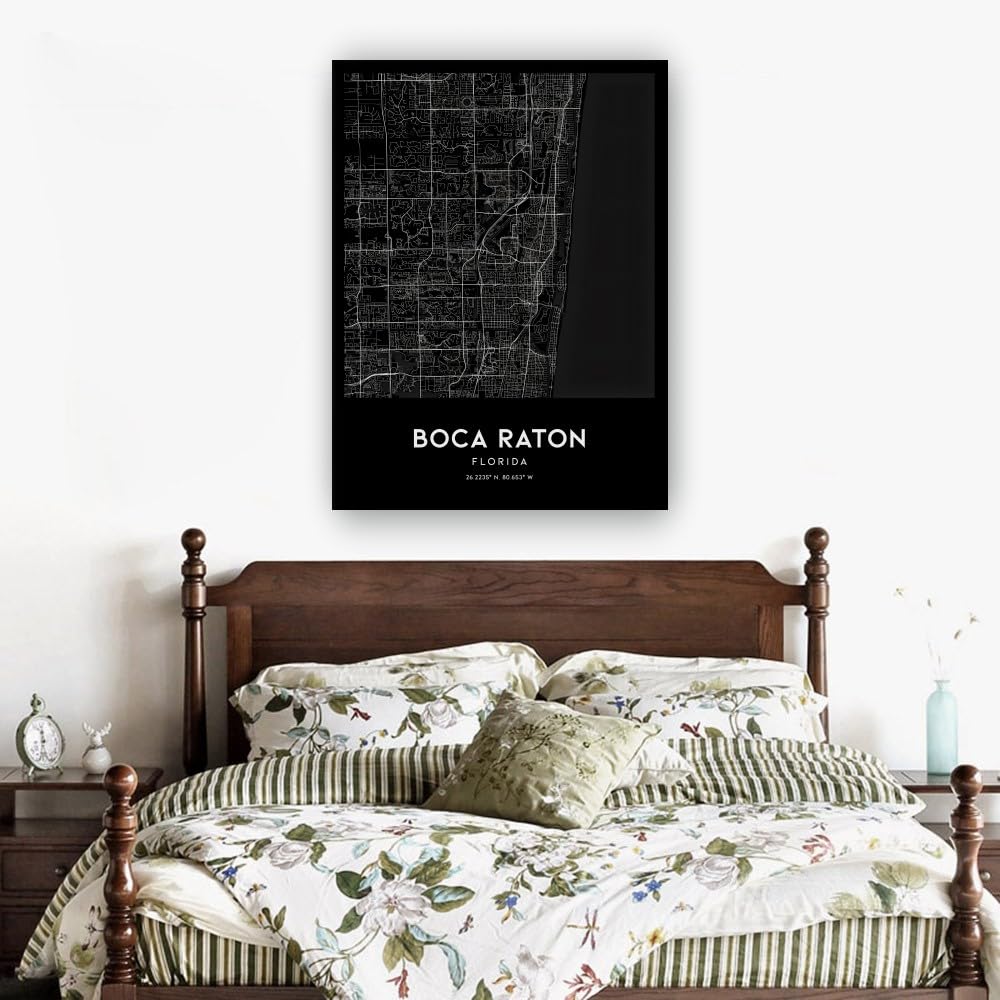 Mapa De Calles De Boca Ratón, Florida