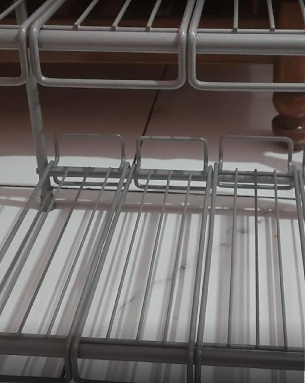 YFXOHAR 2 Tier Kitchen Organizer Rack | Adjustable Multipurpose Metal ...