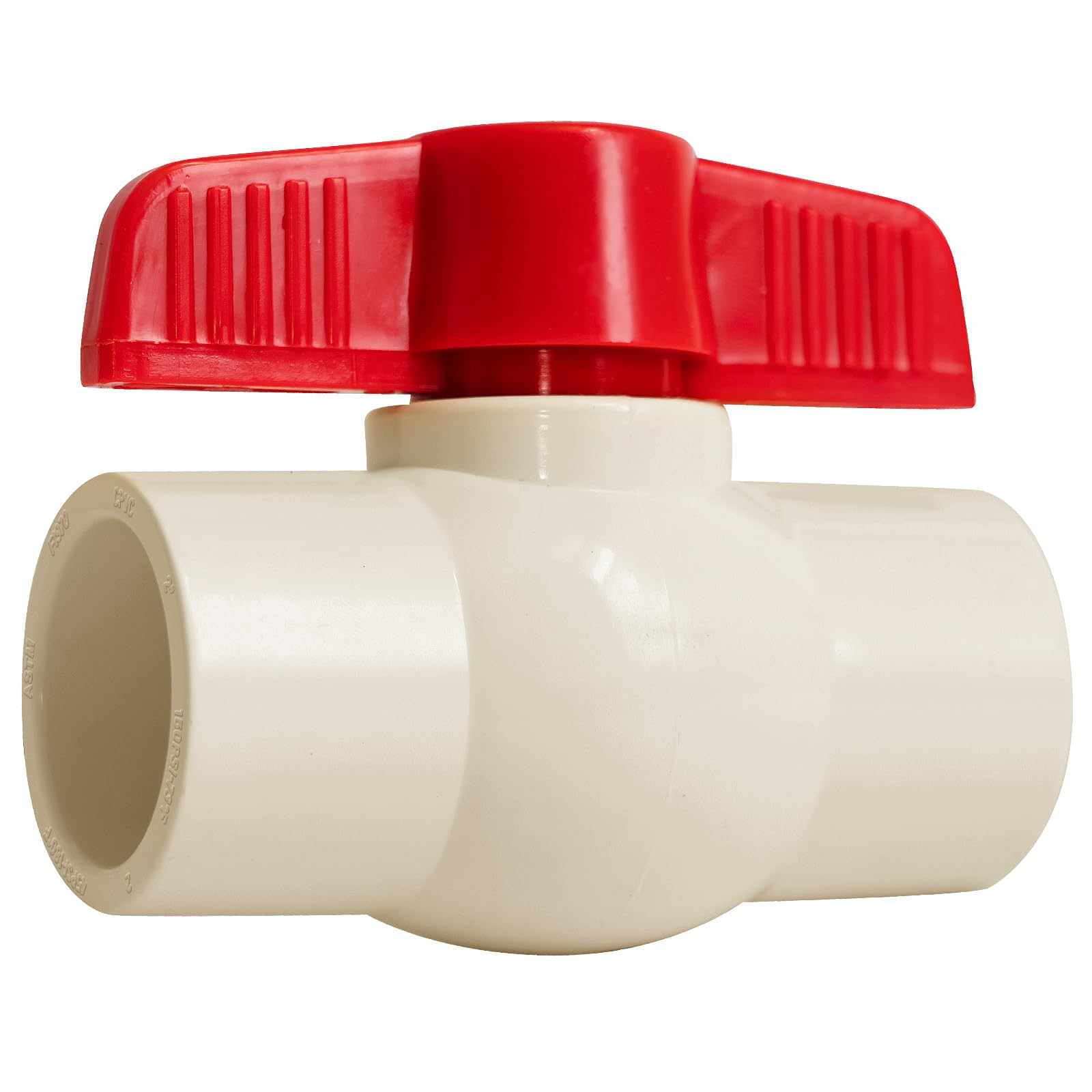 Amazon.com: TechSegment 2" Valve 2 Inch CPVC Ball Valve T-Handle Water ...