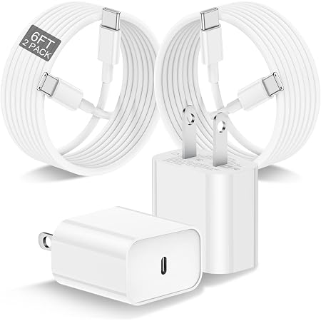 iPad Pro Charger,20W USB C Fast Charger for iPad Pro 12.9,11 inch 2021 ...