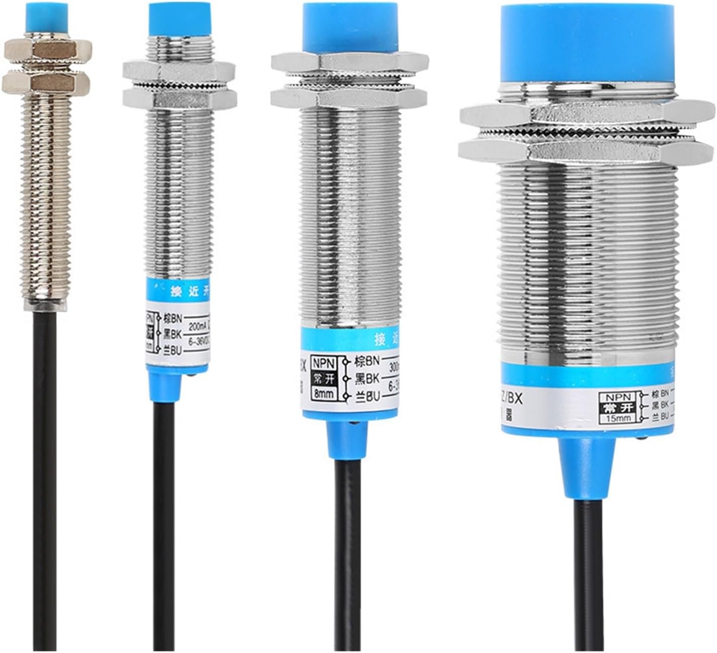 Amazon.com: 1 PCS Cylindrical inductive Proximity Switch LJ12A3-4-Z/BX ...