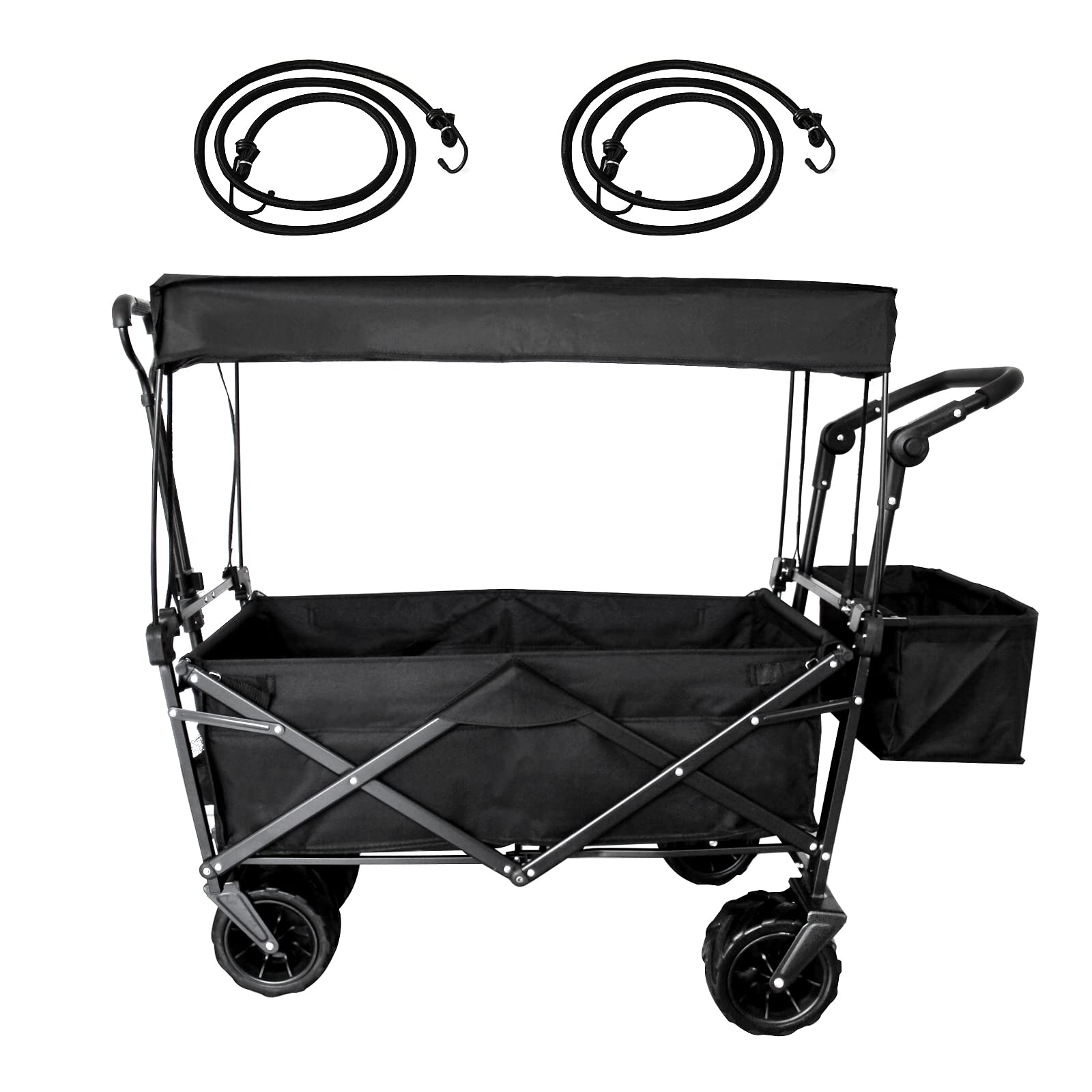 Buy Wagons Carts Heavy Duty Foldable 230 Lbs,Beach Stroller with Big ...
