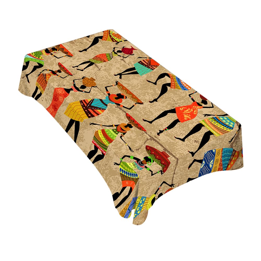 Amazon.com: TKS MITLAN African Woman Tablecloth 60x84 Inch Rectangular ...
