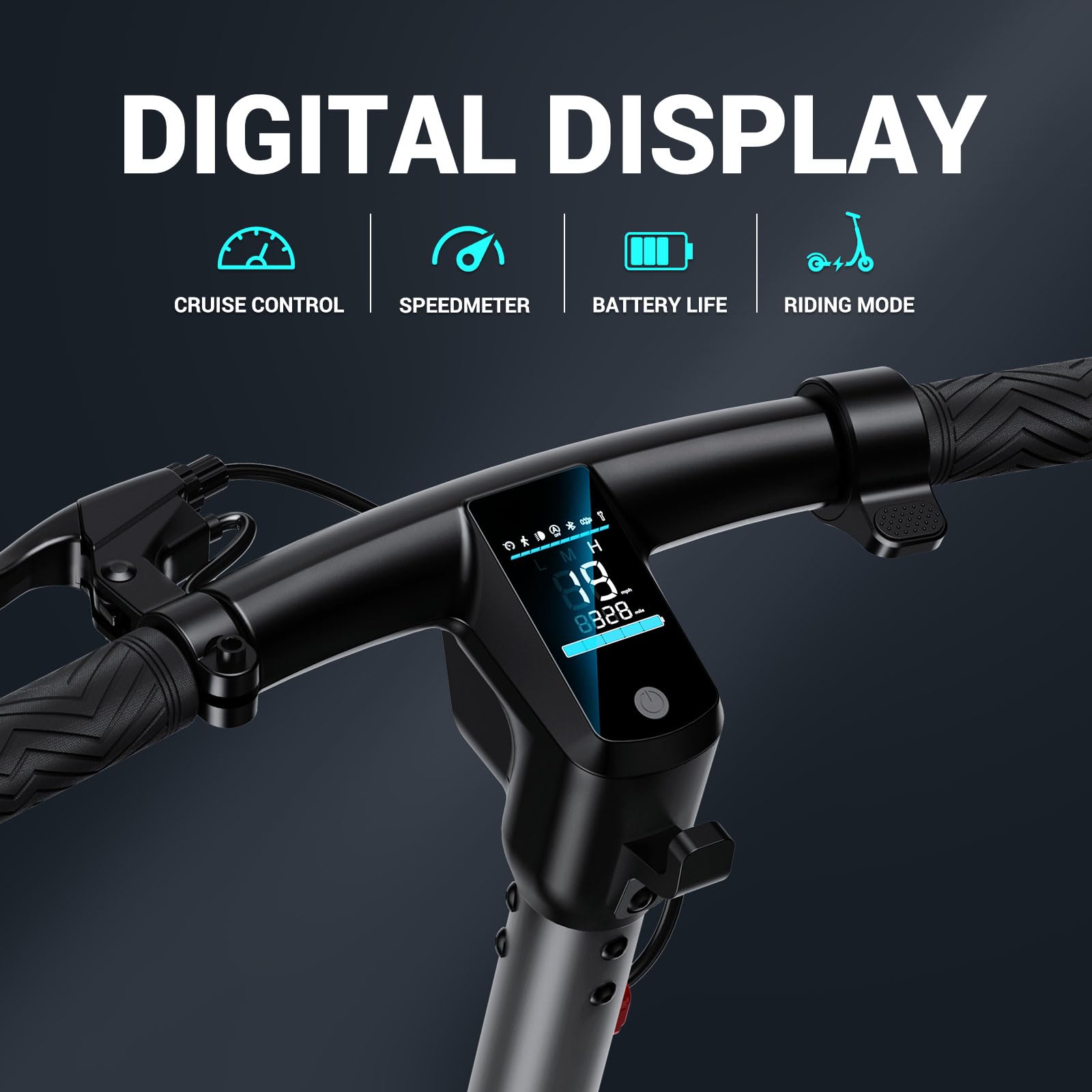 Snapklik.com : Electric Scooter - 500W Peak Motor, 15-20 Miles Range ...