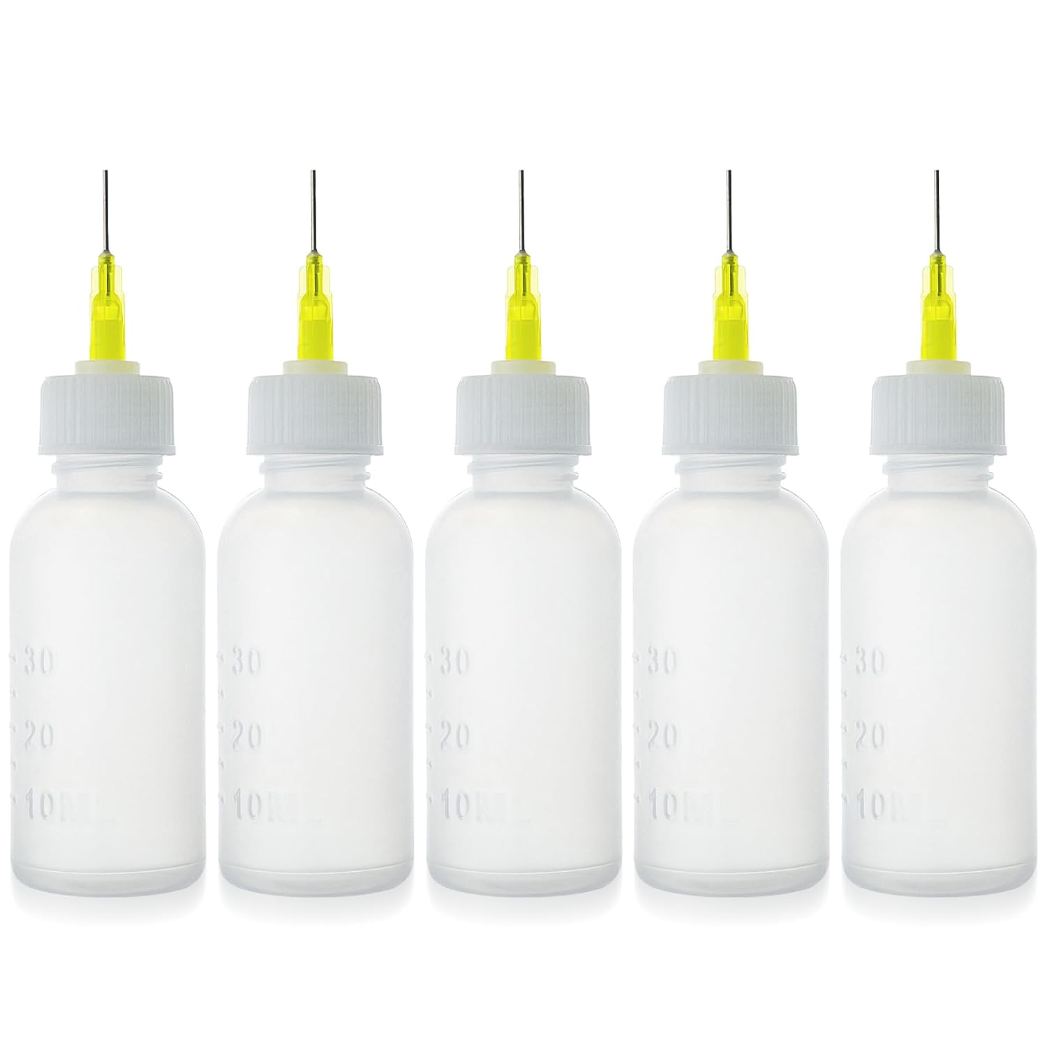 30cc Glue Squeeze Bottle, Precision Tip Applicator Bottles, 5 Pack ...