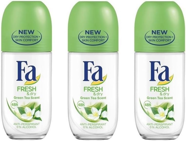 Amazon.com : Fa Deodorant 1.7 Ounce Roll-on, Men & Women, 50ml - 4 Pack ...