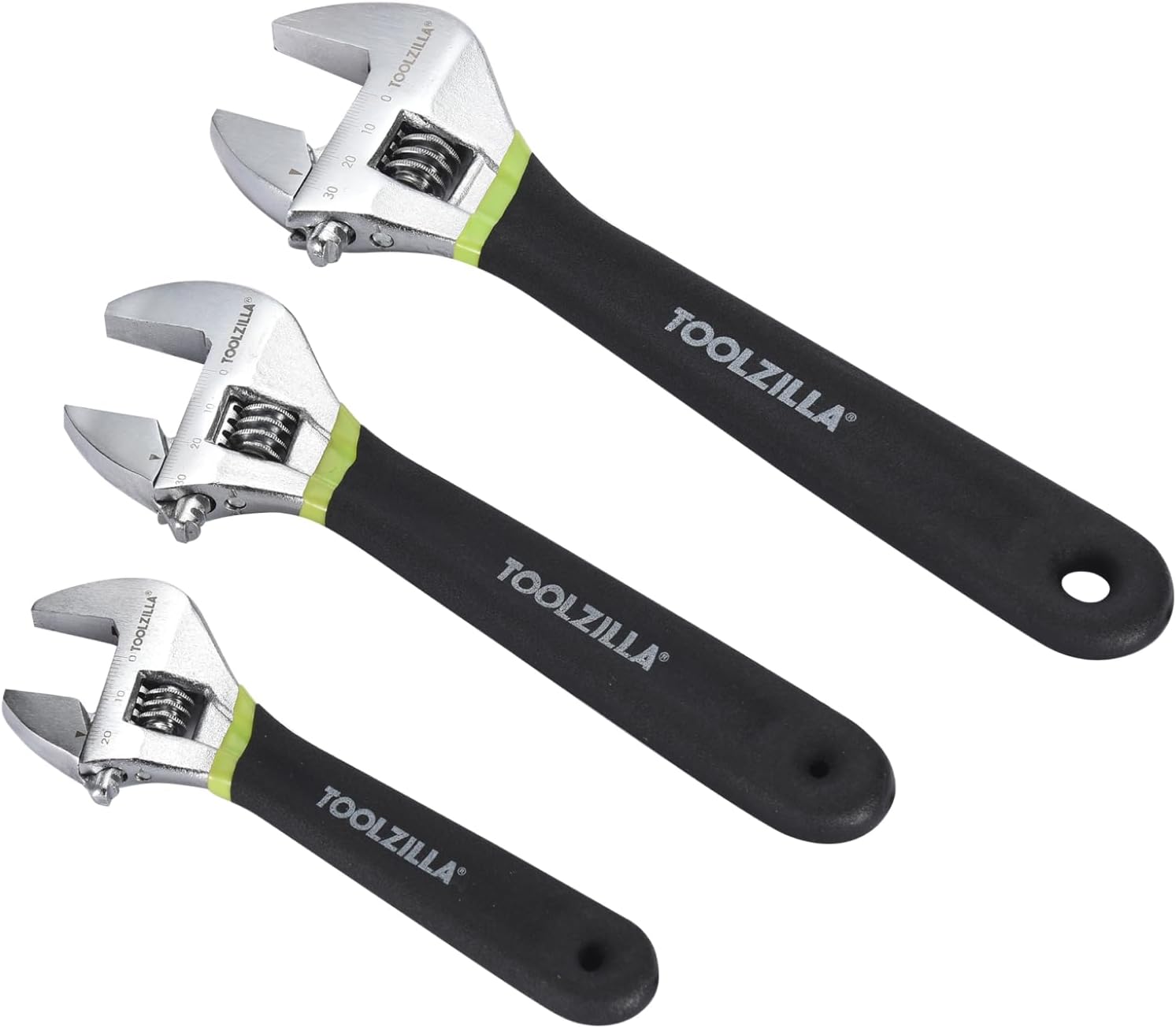Draper 88598 3-Piece Soft-Grip Adjustable Wrench Set , Blue : Amazon.co ...