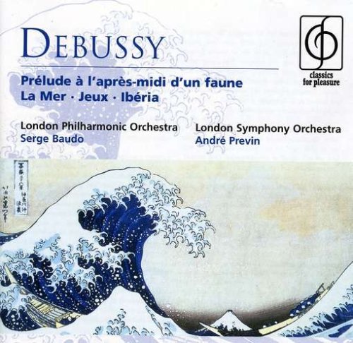 Debussy: La Mer/Jeux/Prelude : Lpo, Lso, Baudo, Previn: Amazon.fr: CD ...