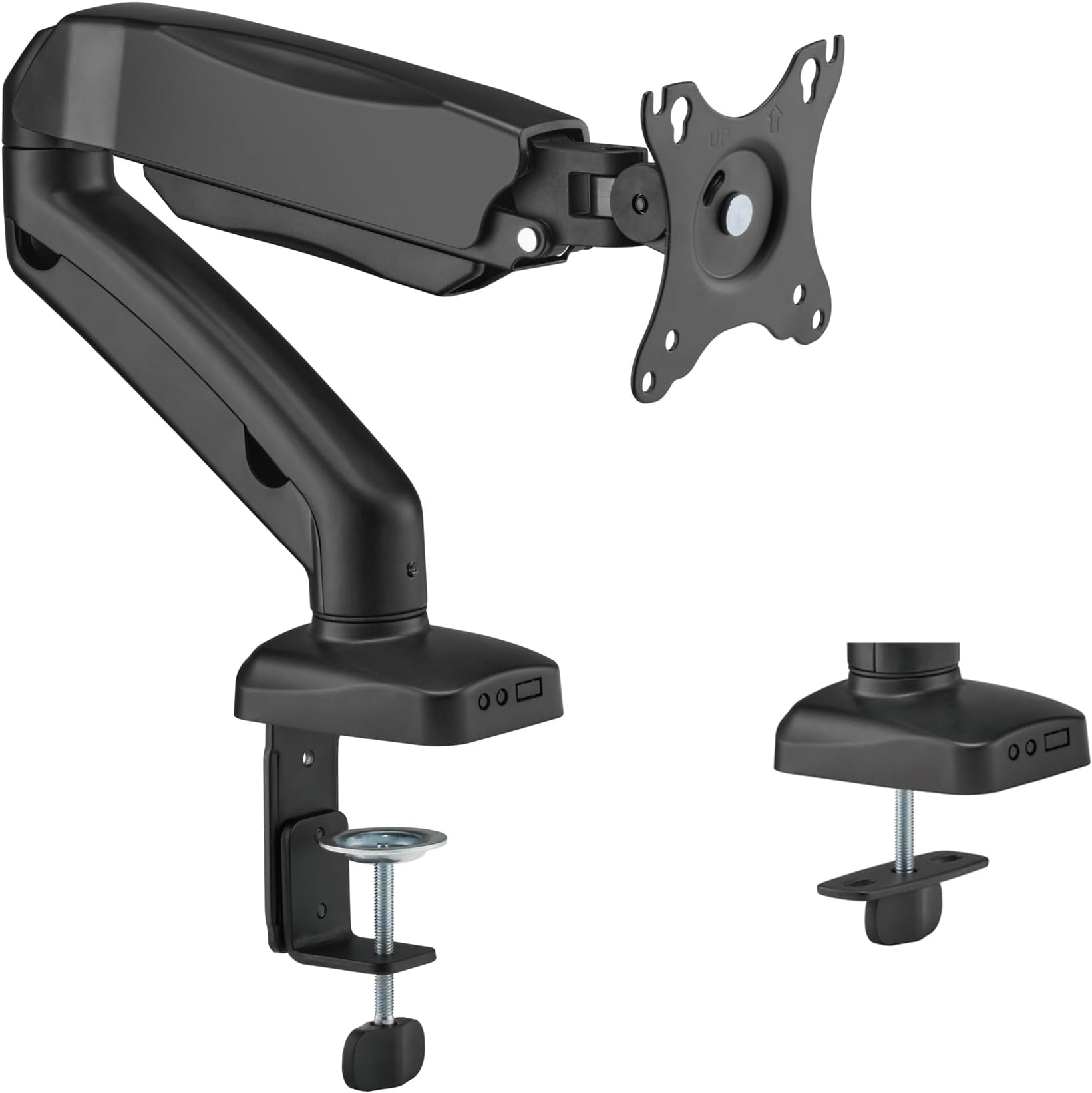 Duramex (Tm) Single 17 to 32 inch Monitor Height Adjustable Mechanical ...