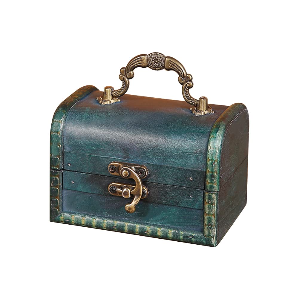 Amazon.com: Vintage Small Jewelry Boxes, Vintage Decorative Wooden Box ...