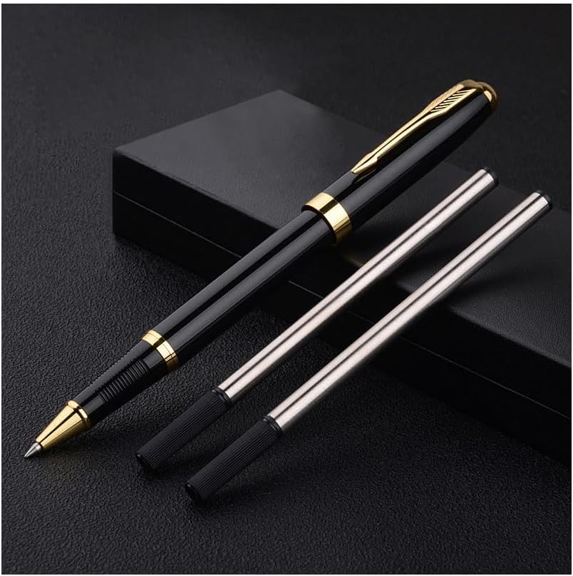 SHLWYG Ensemble de stylos à bille en métal - Stylo à encre en métal ...