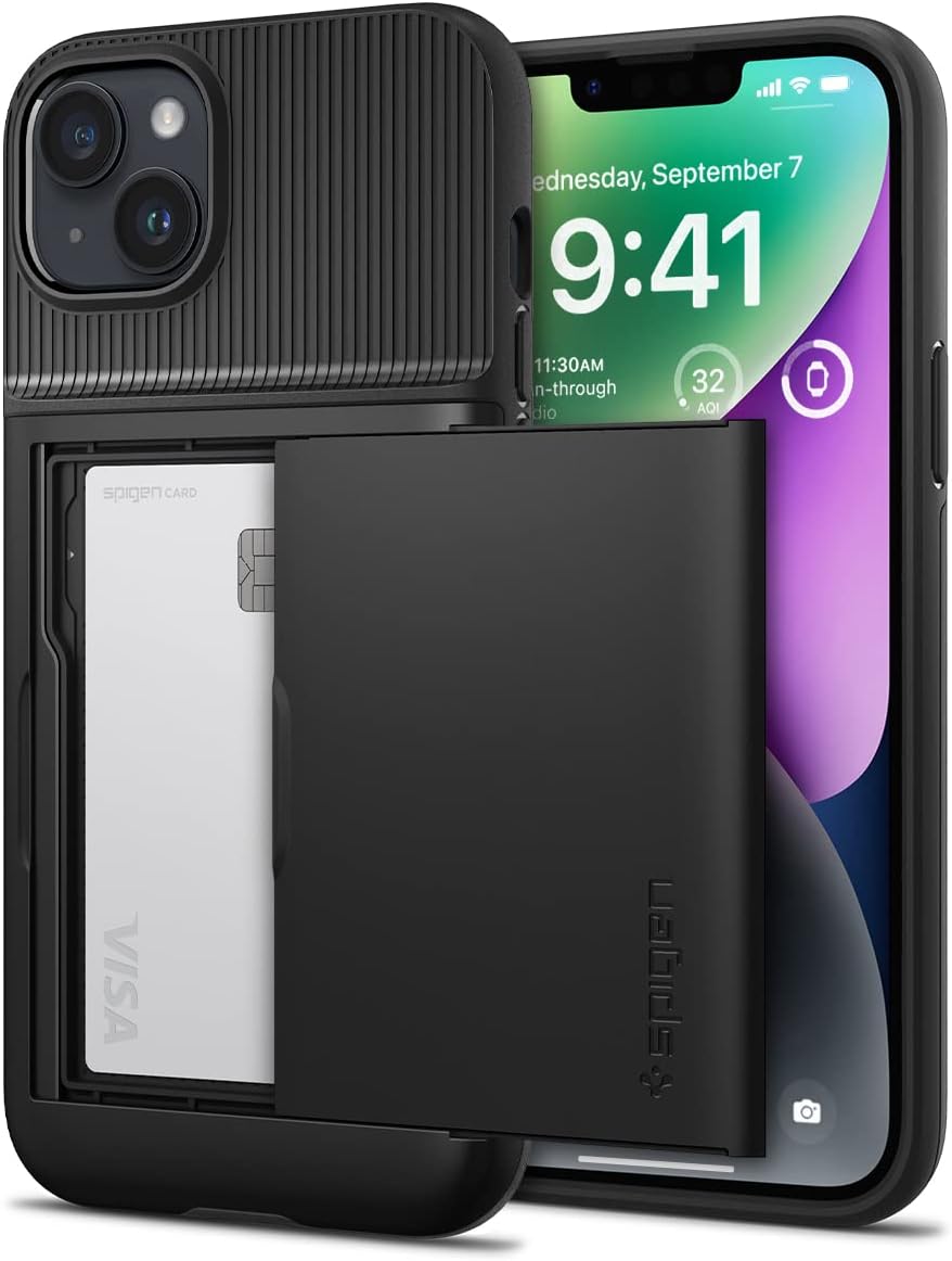 Spigen Slim Armor CS Back Cover Case Compatible with iPhone 14 (TPU ...