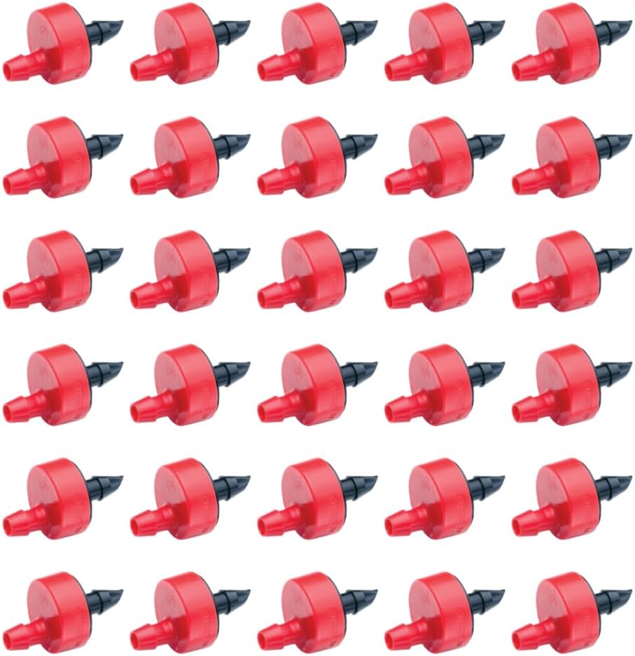 Amazon.com : Mudder 60 Pieces Drip Emitter Garden Flag Irrigation ...