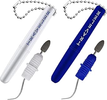 Amazon.com: BLMHTWO 2 Pcs Metal Toothpick,Dental Picks Metal Travel ...