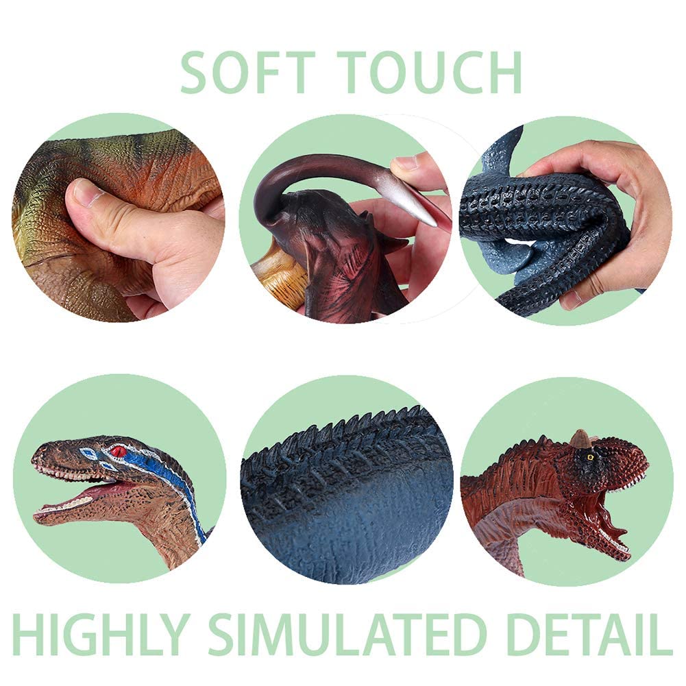 Fupedo 5pcs Dinosaur Toys for Kids 3-5 and Todders,Kids Gifts for Boys ...