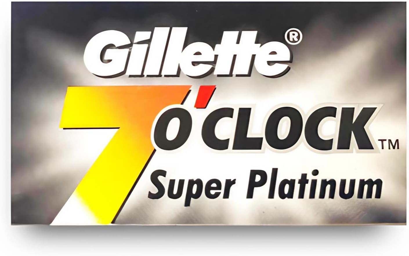 Gillette 10 Lamette da Barba Gillette 7 o' Clock Super Platinum ...
