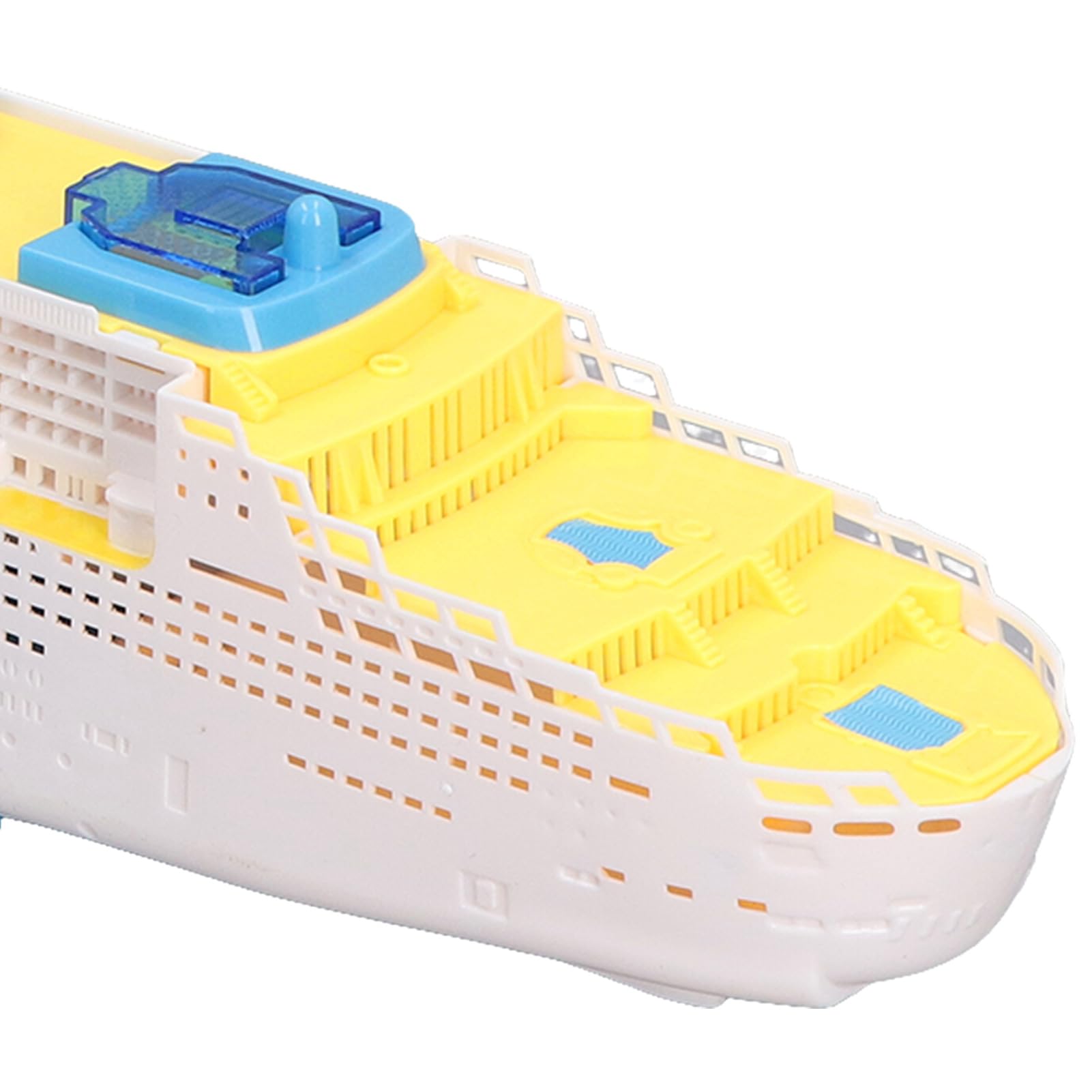 Kids Cruise Ship Model Toy with Sound Effects, LED Light, Universal ...